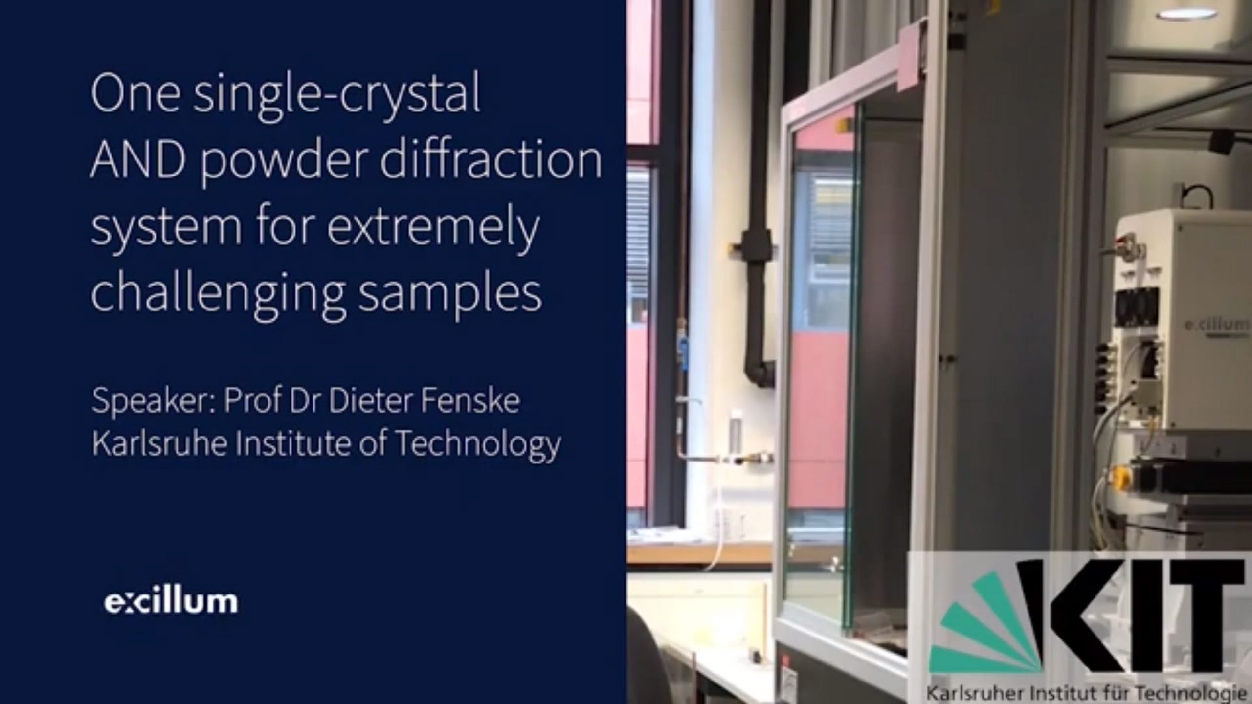 One single-crystal AND powder diffraction system - Excillum