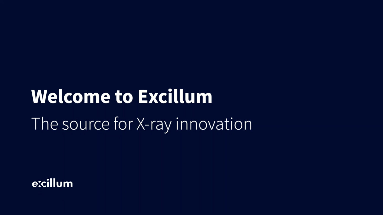 Excillum - The source for X-ray innovation